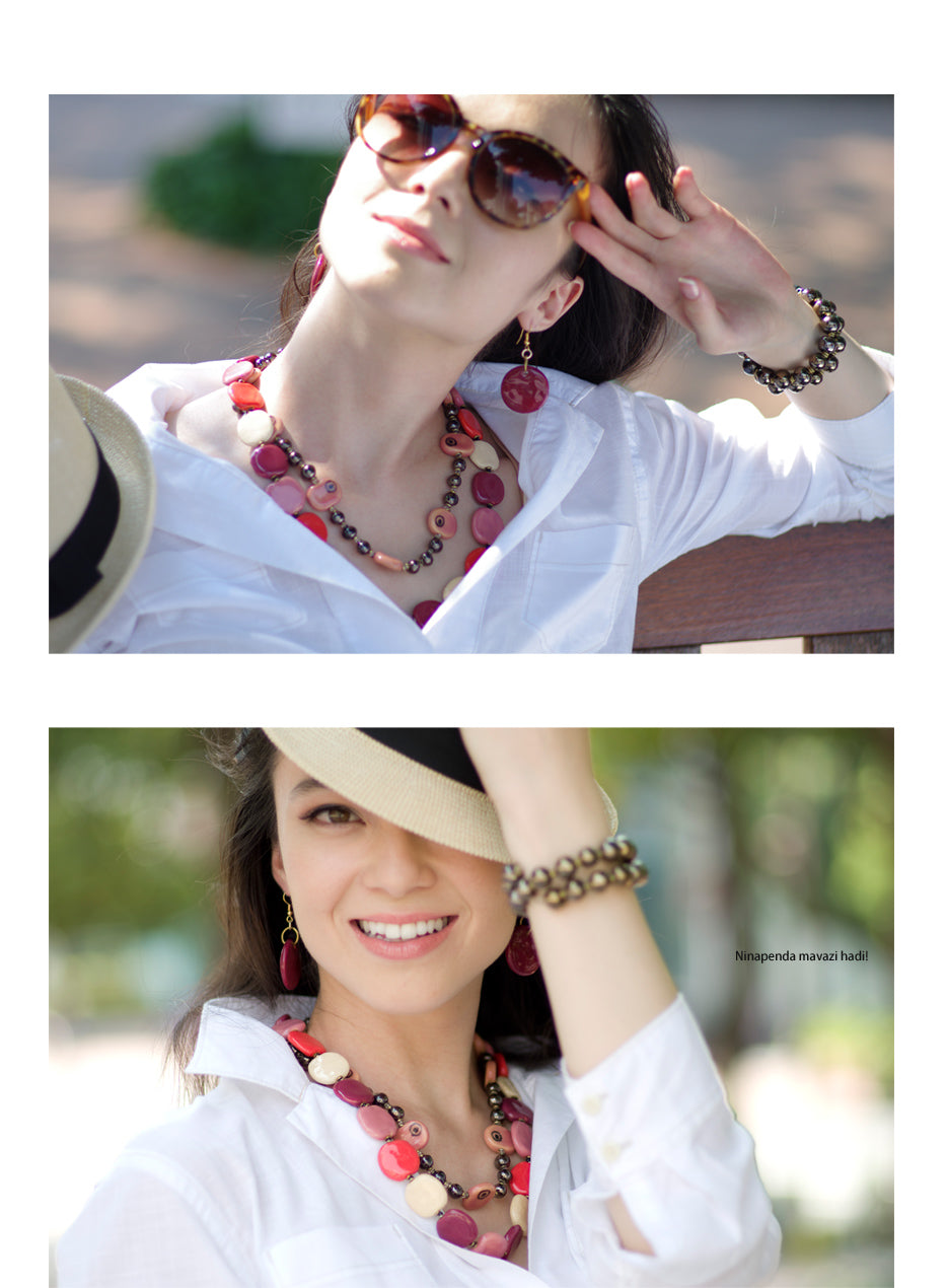 陶器アクセで華やかイメチェン！ – Chuui（チューイ）