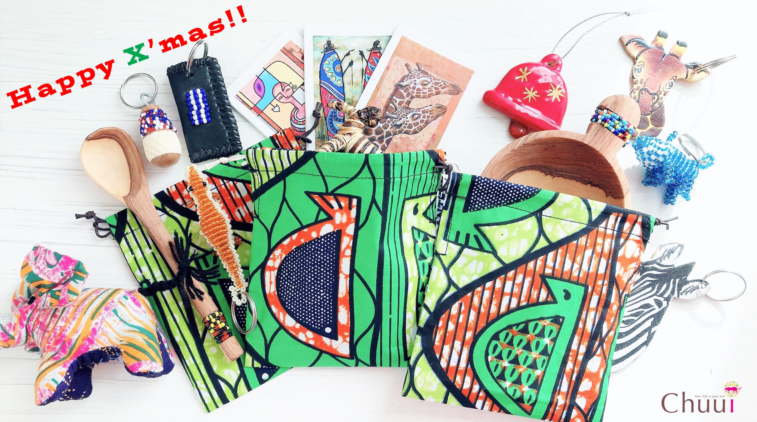 【12/25まで！オンライン限定】クリスマスギフトが入ったChuui特製オリジナル 巾着プレゼント！ – Chuui（チューイ）